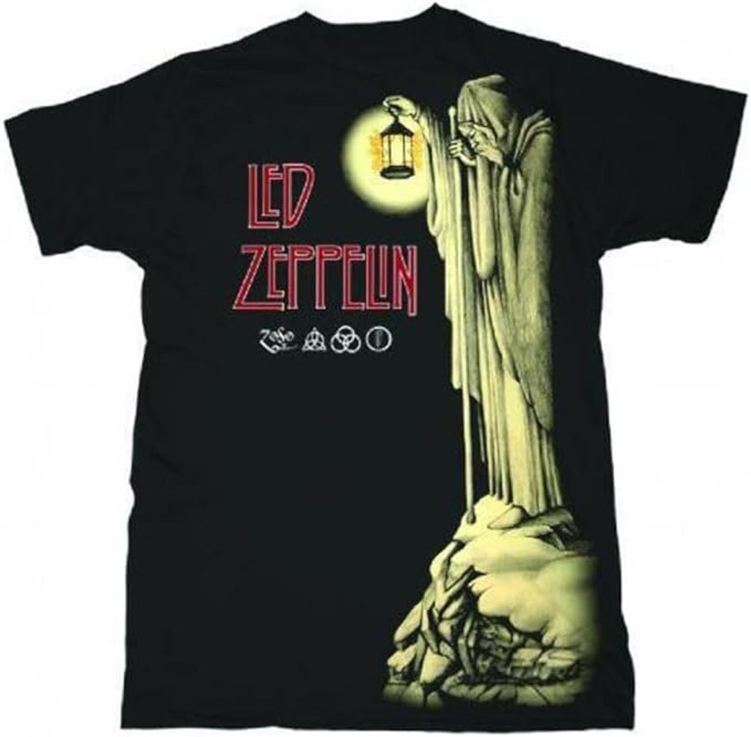 Led Zeppelin Hermit Mens T-shirt- Officially Licensed Led Zeppelin ...