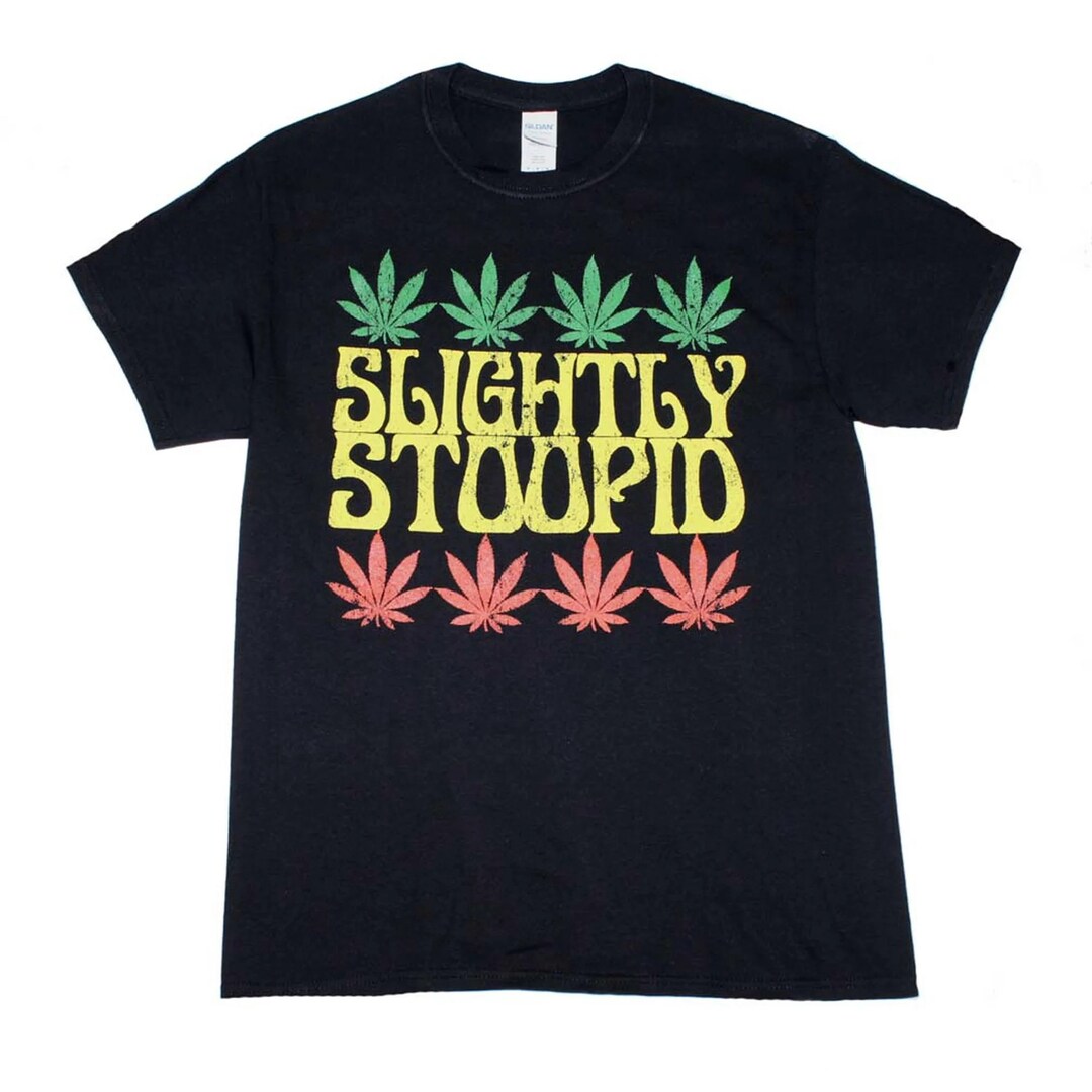 Slightly Stoopid Mens T-shirt- Officially Licensed Rasta Weed Merch ...