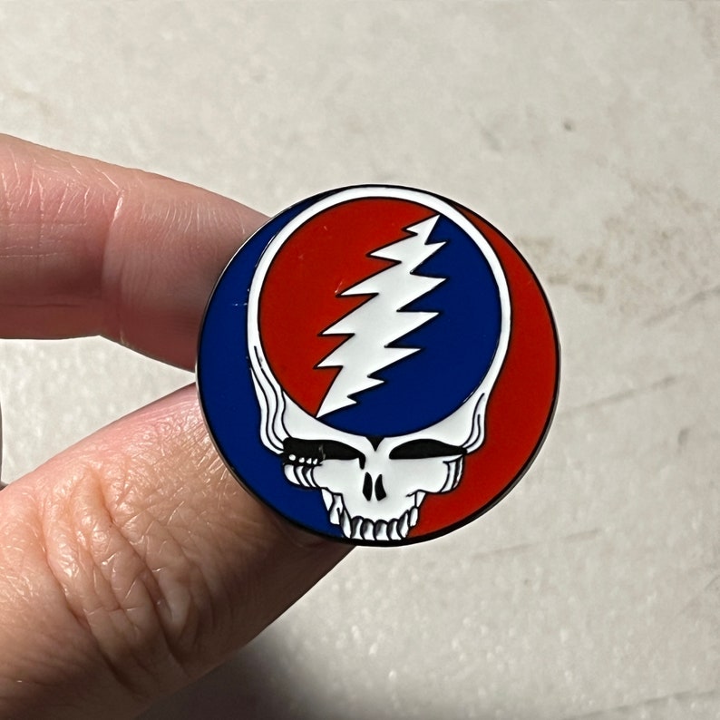 Grateful Dead Pin Lapel Grateful Dead Dancing Bears / Skeletons, Steal ...