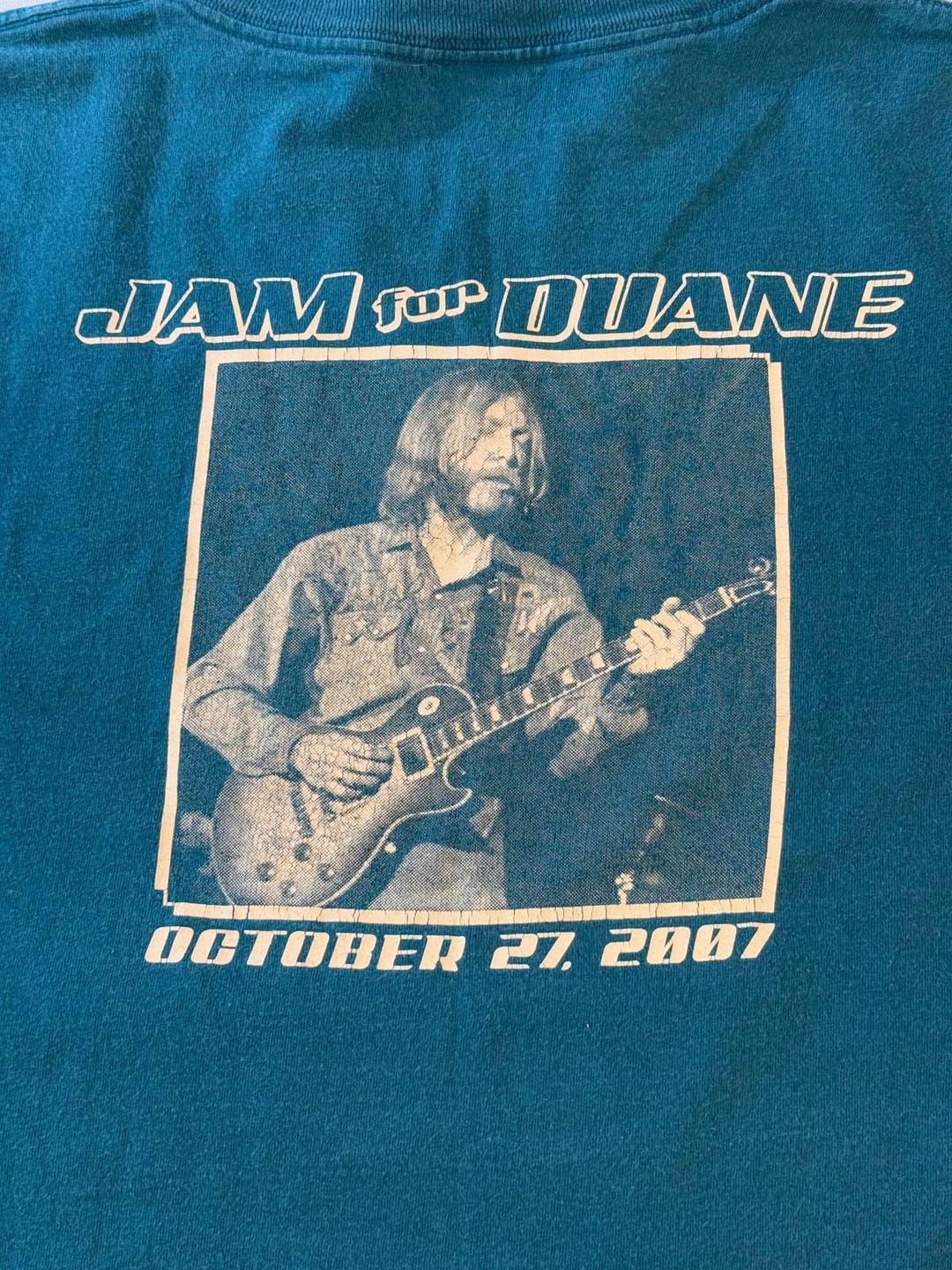 Jam for Duane 2007 T-shirt Duane Allman Brothers Tee - Etsy