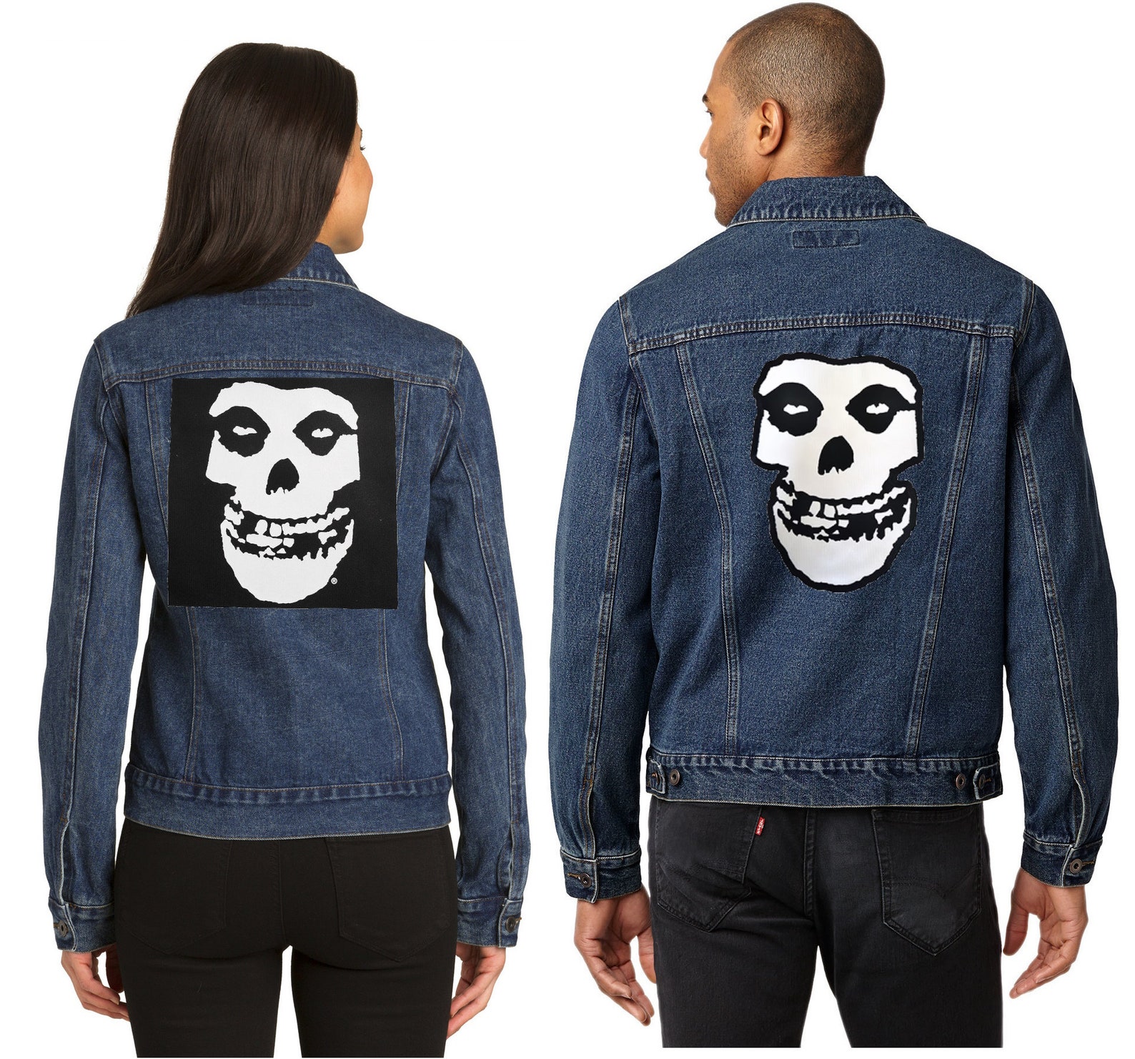 Misfits Band Skulldenim Jacket Misfits Jean Jackets Misfits Skull Patch ...