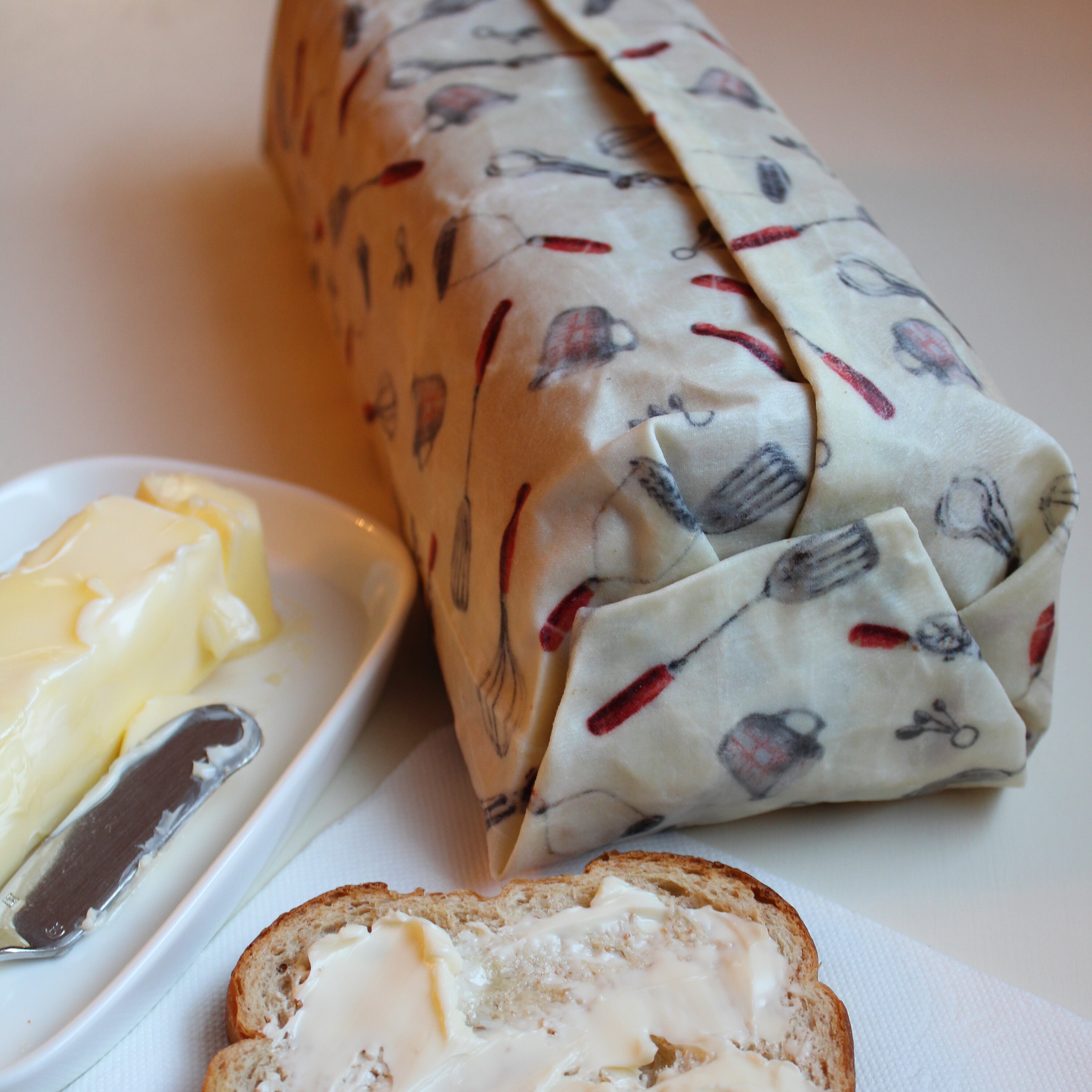 Beeswax Wrap XXL Bread Wrap Sour Dough Cover Reusable Food Wrap Plastic ...