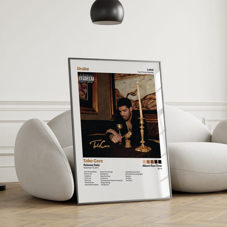 Custom Album Cover | SET OF 3 | Music Poster | Album Artwork for ...