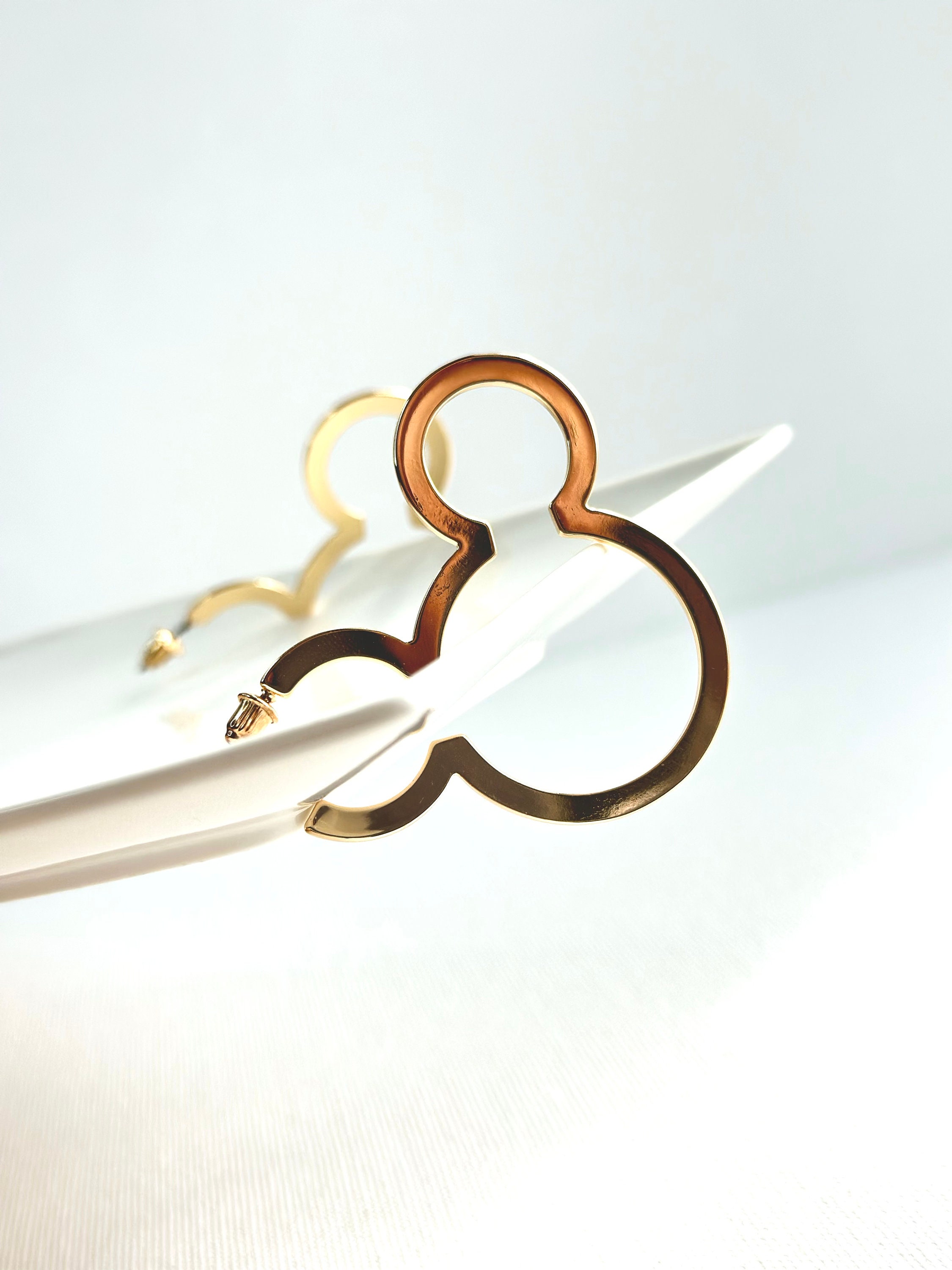 Cartoon Hoop Earrings