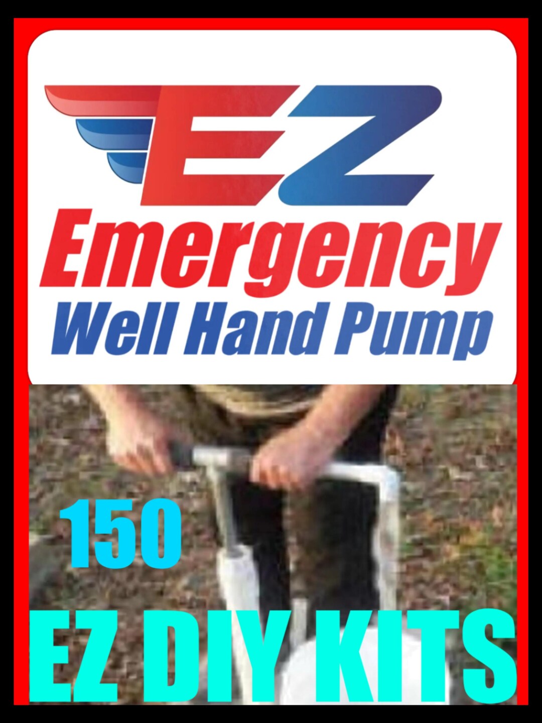 Well Hand Pump for Emergency 150' Kit. - Etsy