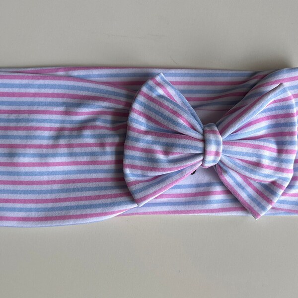Pink Blue Hospital Headband - Etsy
