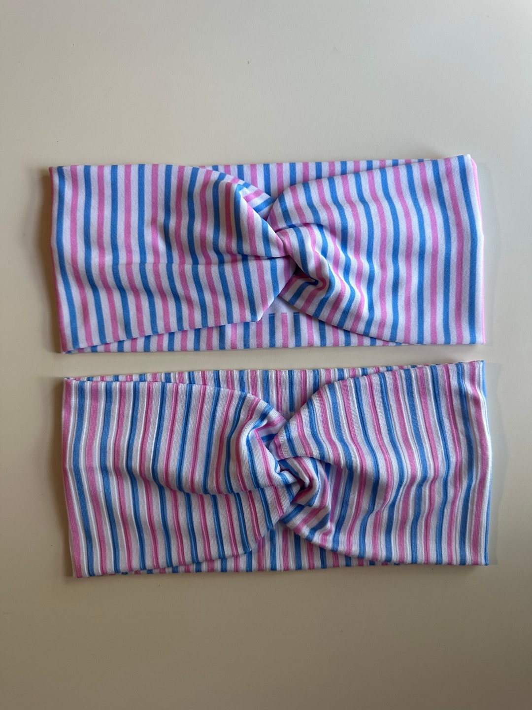 Vertical Stripes L&D Twist Headband - Etsy