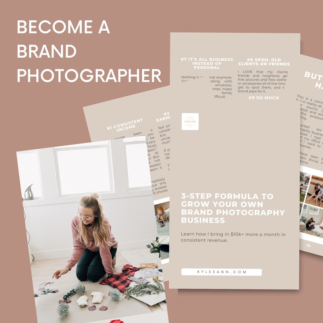 3 Step Guide to Becoming a Brand Photographer With Pitch Email How to ...