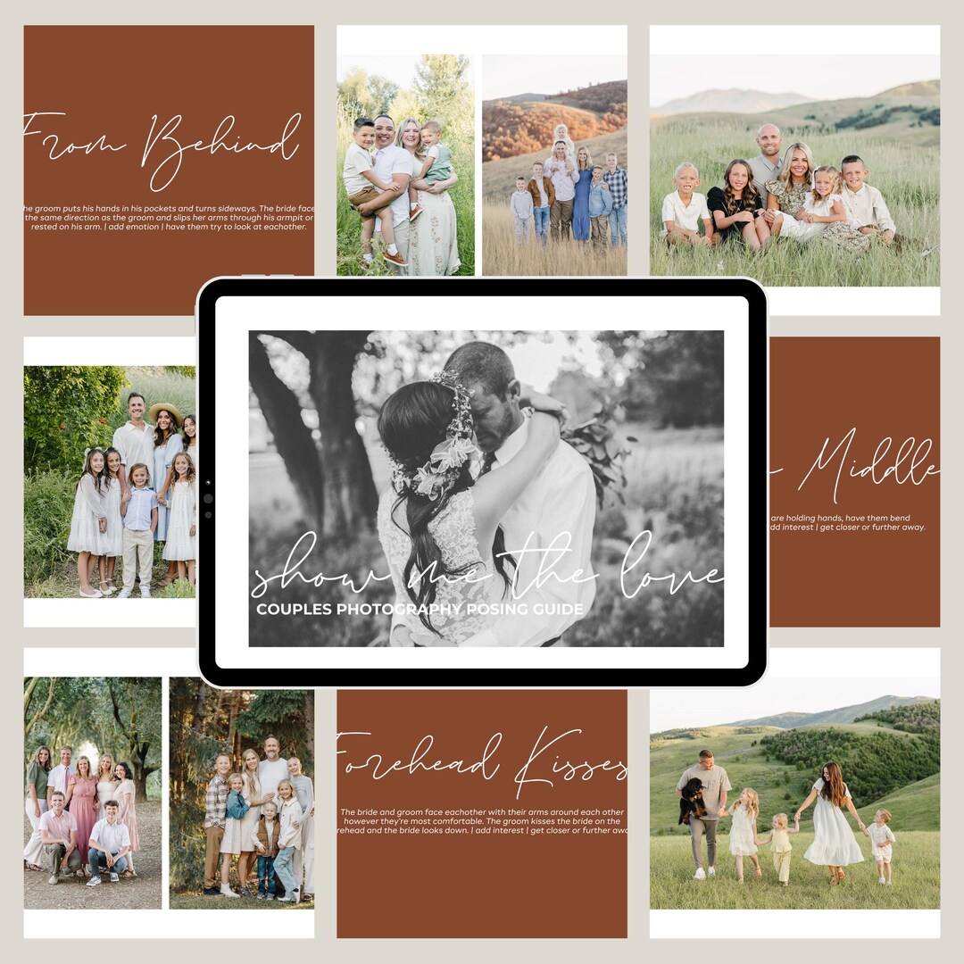 Couples Posing Guide | Pose Guide | Photography Posing Guide | Couples ...