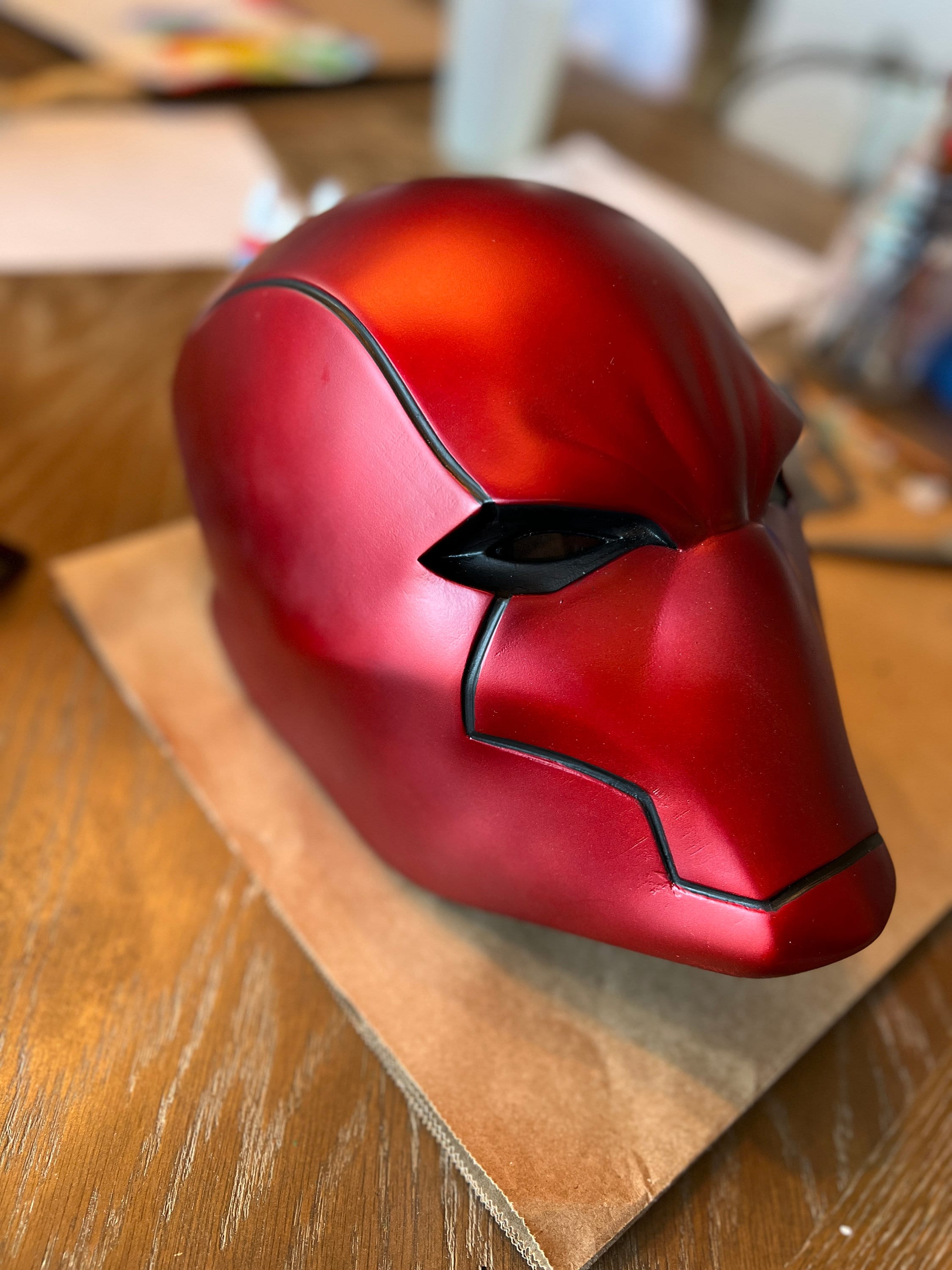 Red Hood Rebirth Helmet - Etsy