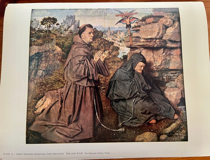 Three Vintage Art Print Reproductions With Religious Christian ...