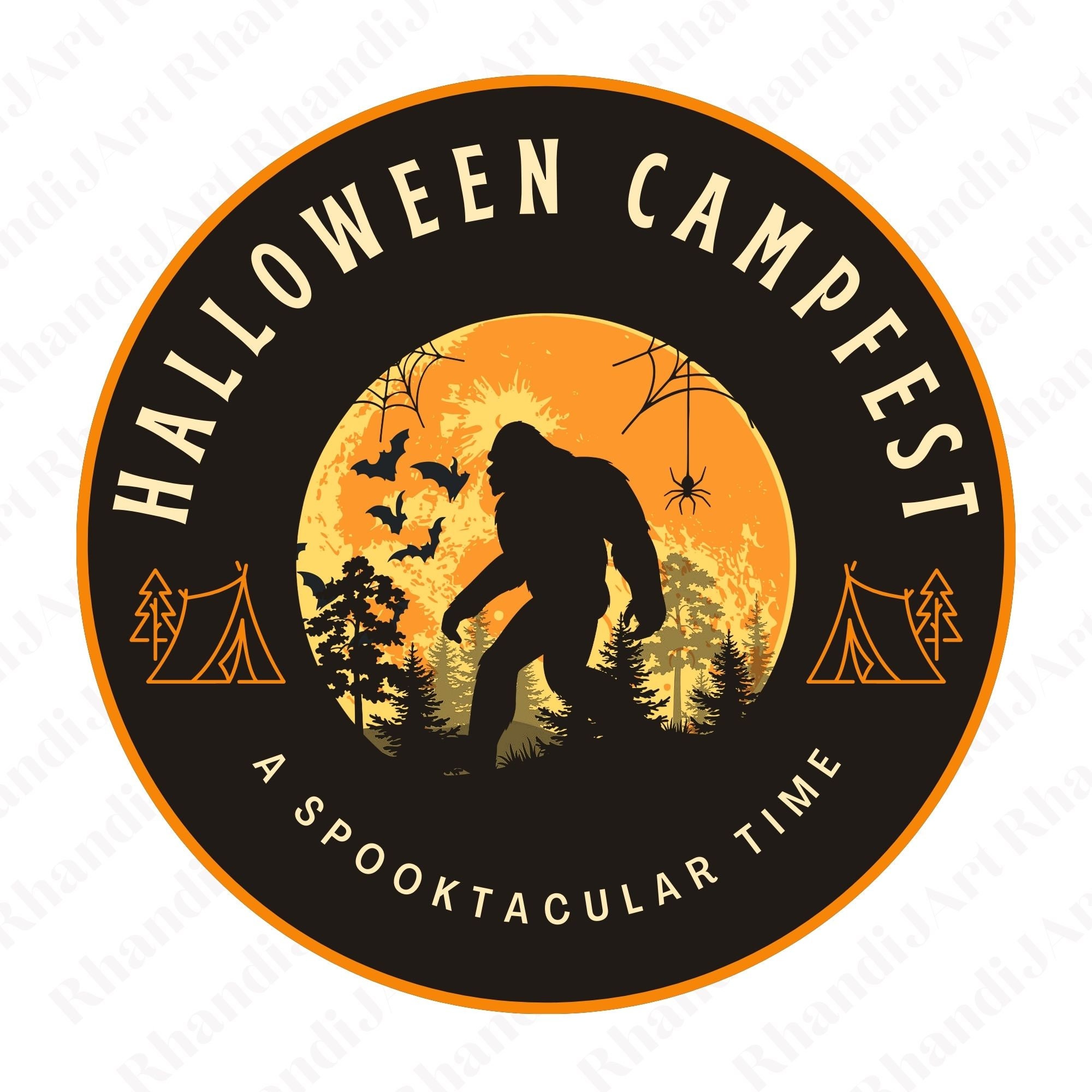 Halloween Bigfoot Png, Sasquatch, Yeti, Bigfoot, Halloween, Spider ...