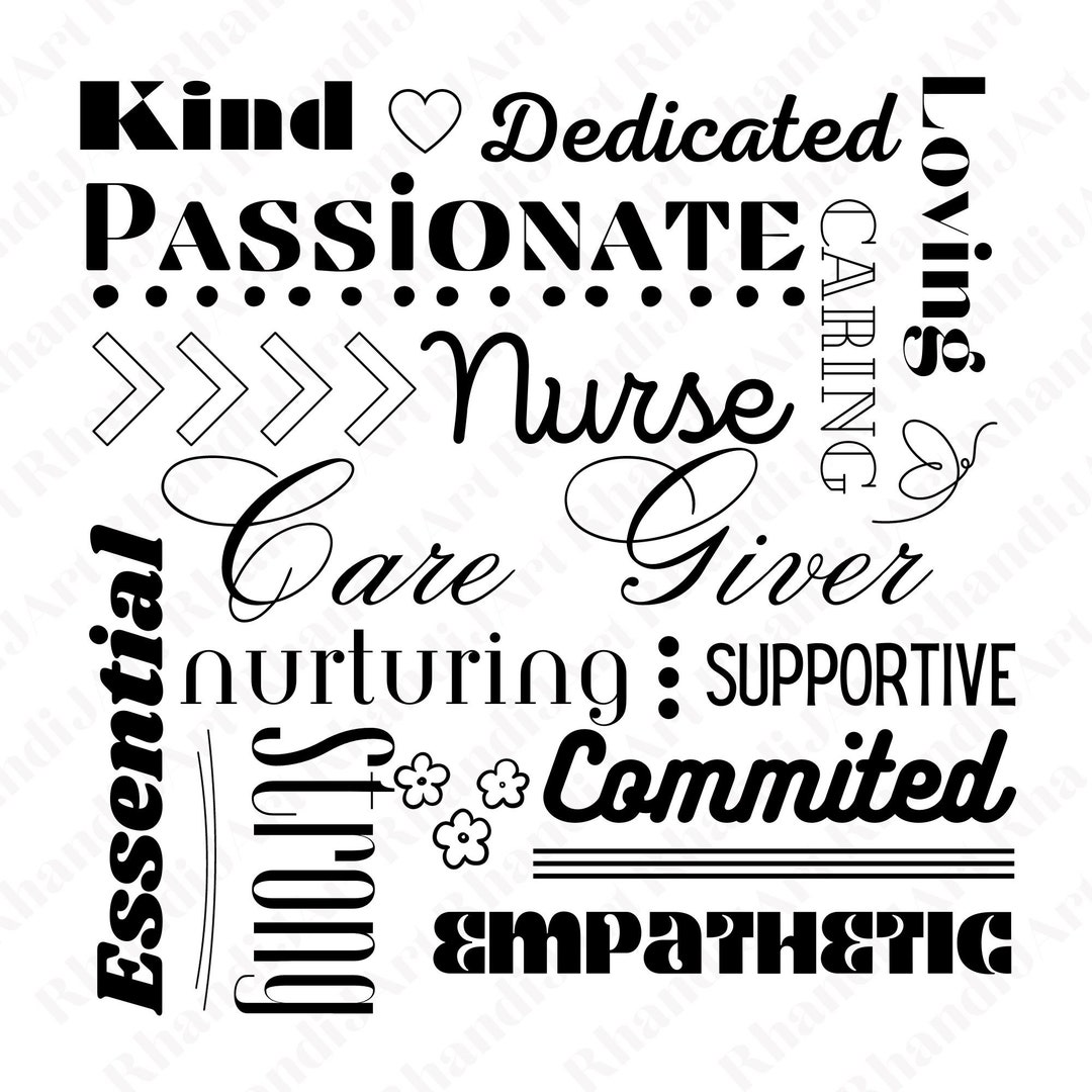 Care Giver Collage Svg, Care Giver, Caring, Nurse, Nursing, Health Care ...