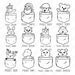 Pocket Animals 39 Pack Bundle, Cut Files Svg, Dxf, Eps, AI, Png, Jpg ...