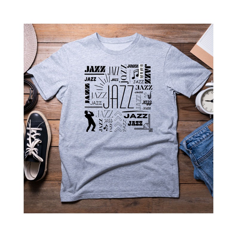 Jazz Collage Svg, Music, Jazz Music, Saxophone, Stride, Syncopation ...