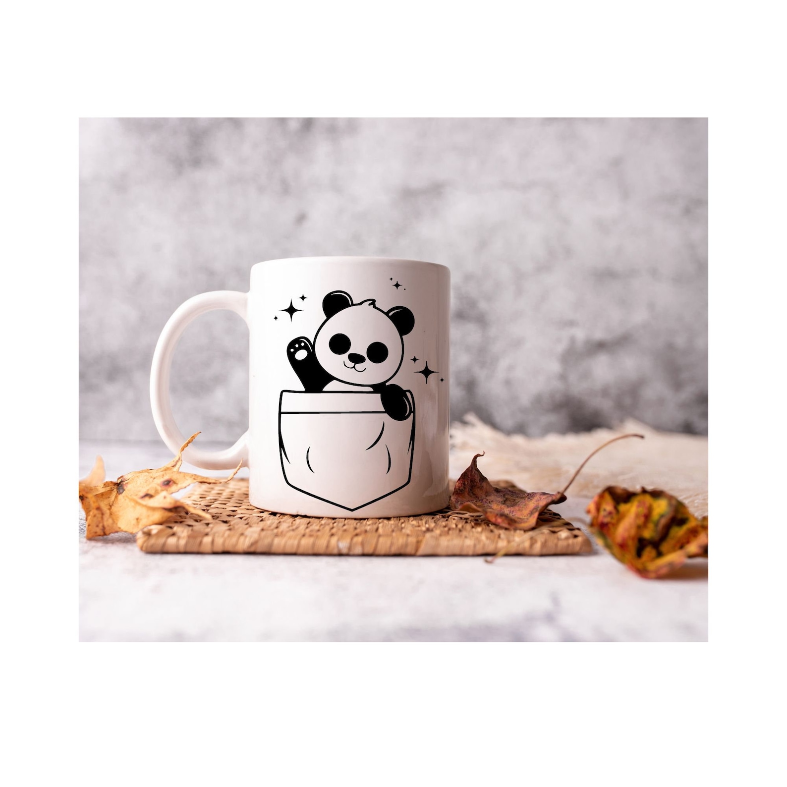 Pocket Panda Svg Panda Bandit Bear Bamboo Lover Pocket - Etsy