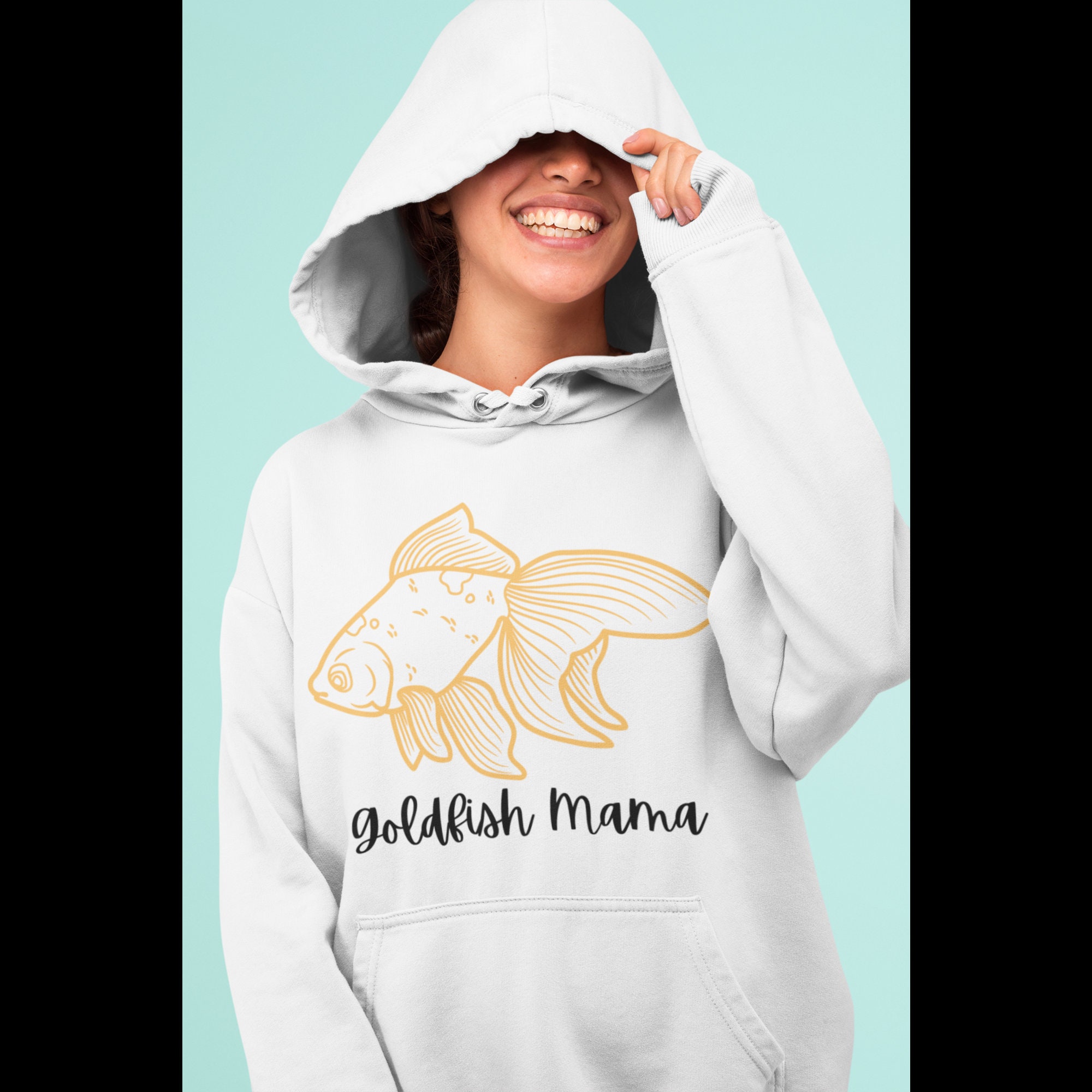 Goldfish Mama Svg, Goldfish Svg, Fish Mama Svg, Fish Mom Svg, Aquarium ...