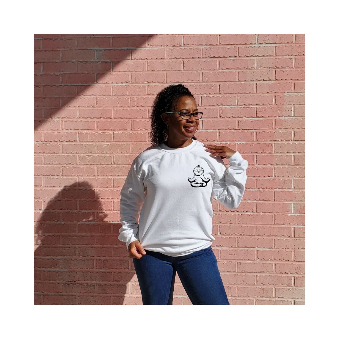 Namaste Yoga Sloth, Sloth Svg, Yoga Position, Namaste Svg, Sloth ...