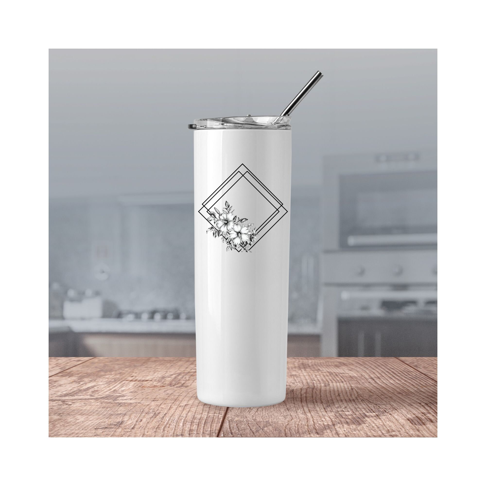 Floral Diamond Frame Png Floral Diamond Frame Flowers - Etsy