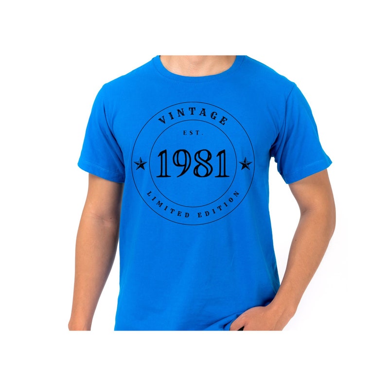 Vintage EST. 1981 Limited Edition, One of a Kind Svg, No Other Like It ...