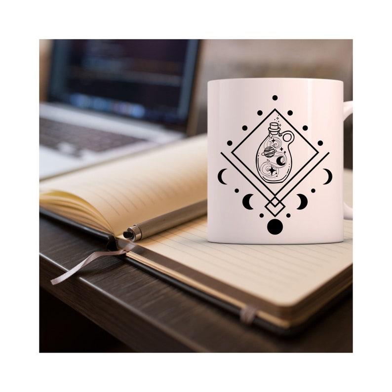 Celestial 10 Pack Bundle, Celestial, Mystical Bundle, Witchy, Evil Eye, Moon Phases, Witchy ...