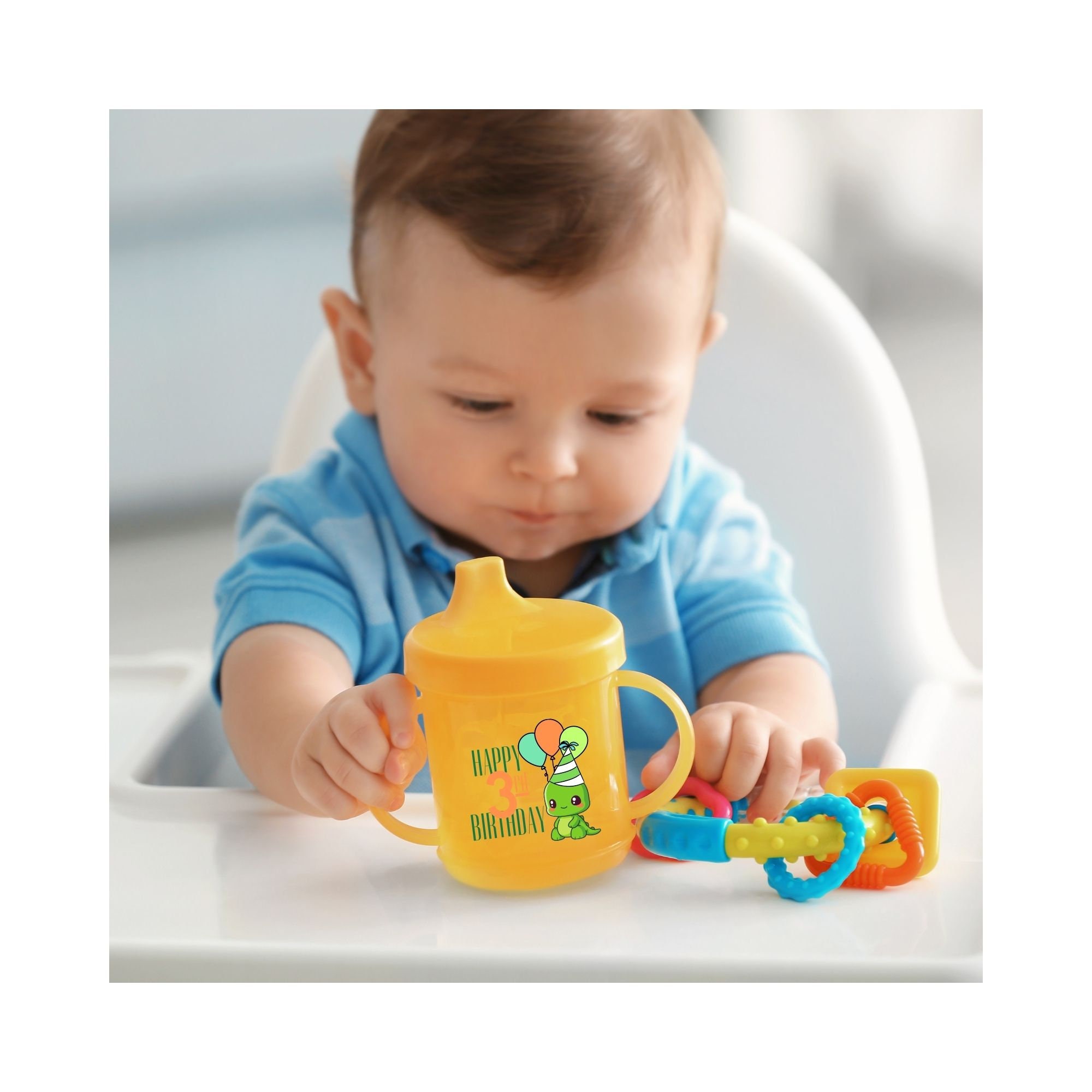 Happy 3rd Birthday Baby Dino Svg Dinosaur Svg Birthday Svg - Etsy