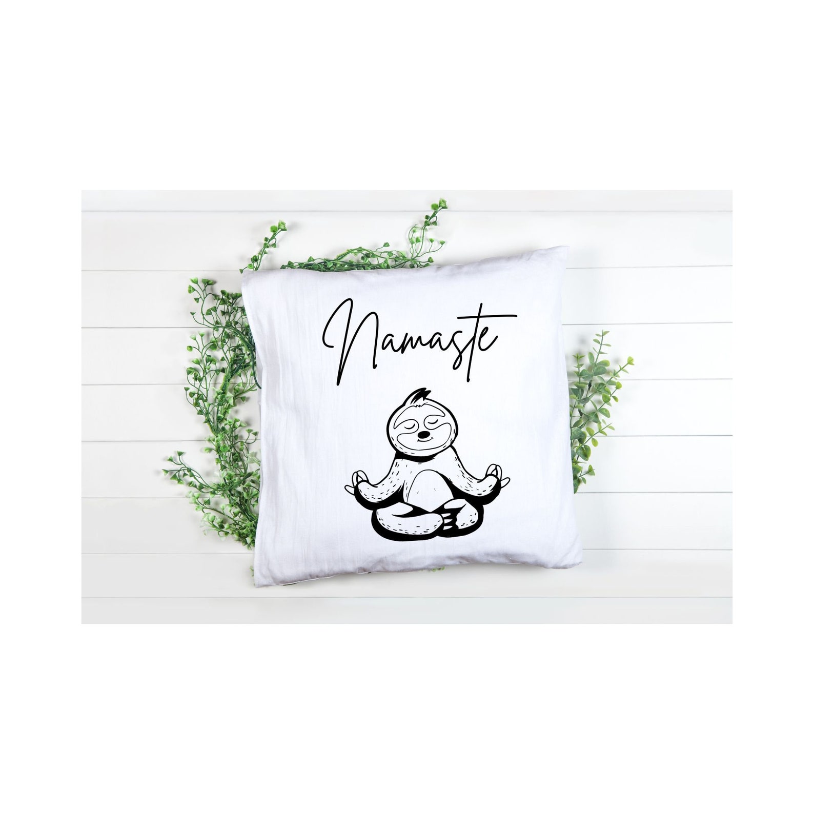 Namaste Yoga Sloth, Sloth Svg, Yoga Position, Namaste Svg, Sloth ...