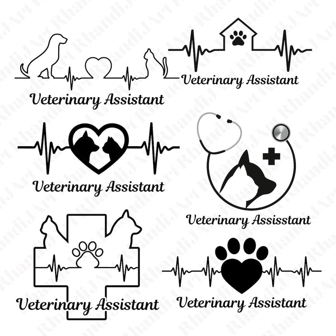Veterinary Assistant Svg Bundle, Medical Care Svg, Pet Care Svg, Vet ...
