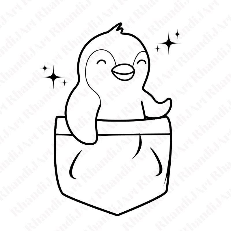 Penguin That Can Fly - Etsy