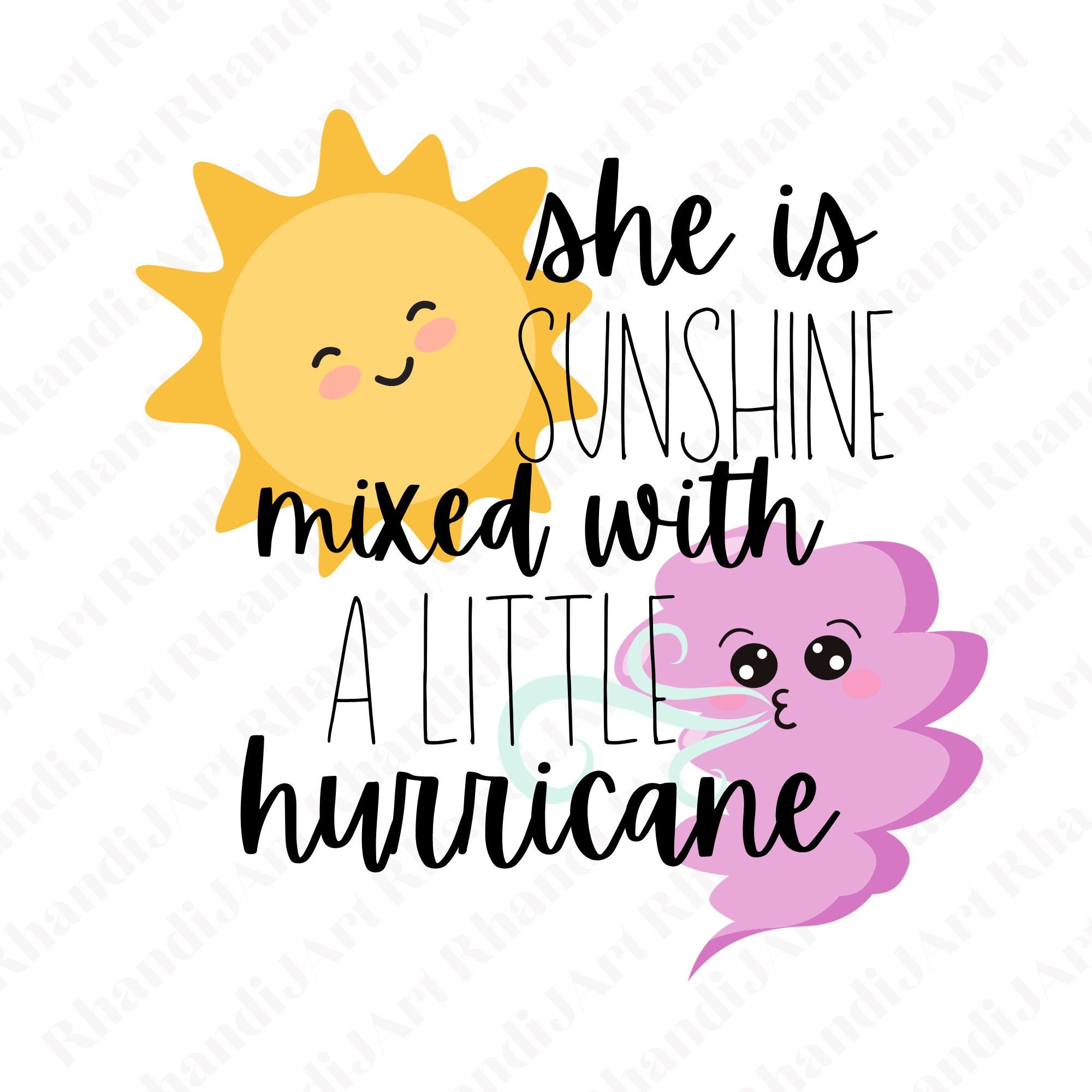 She is Sunshine Mixed With A Little Hurricane, Mom Life, Sassy ...