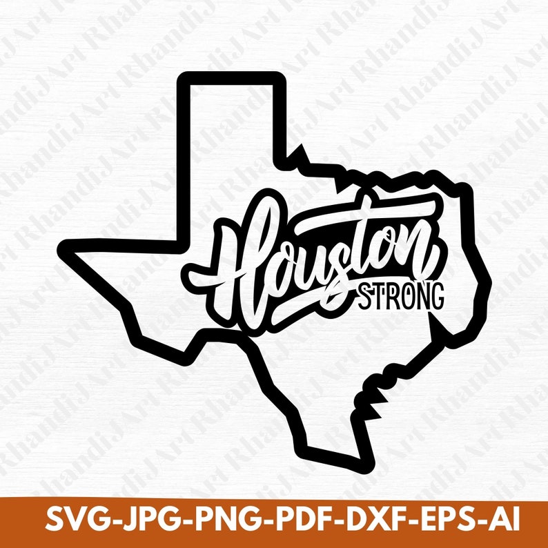 Houston Strong Svg Texas Svg Houston Svg Bayou City Svg - Etsy