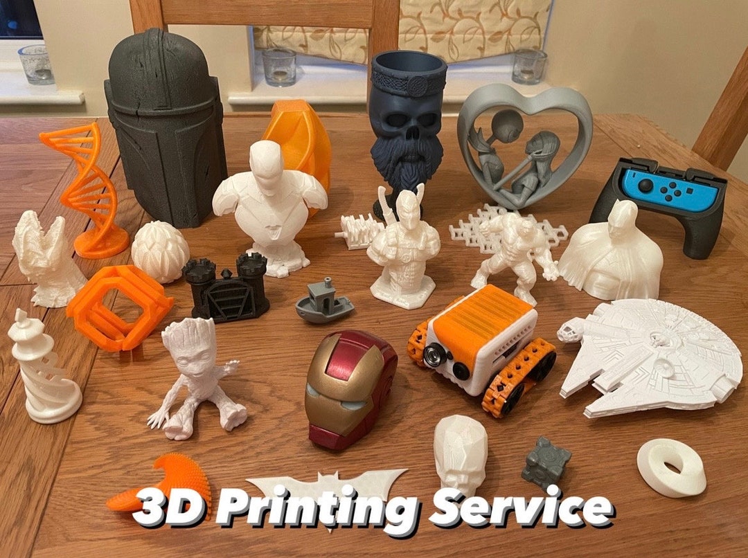 Custom 3D Printing Service - Etsy UK