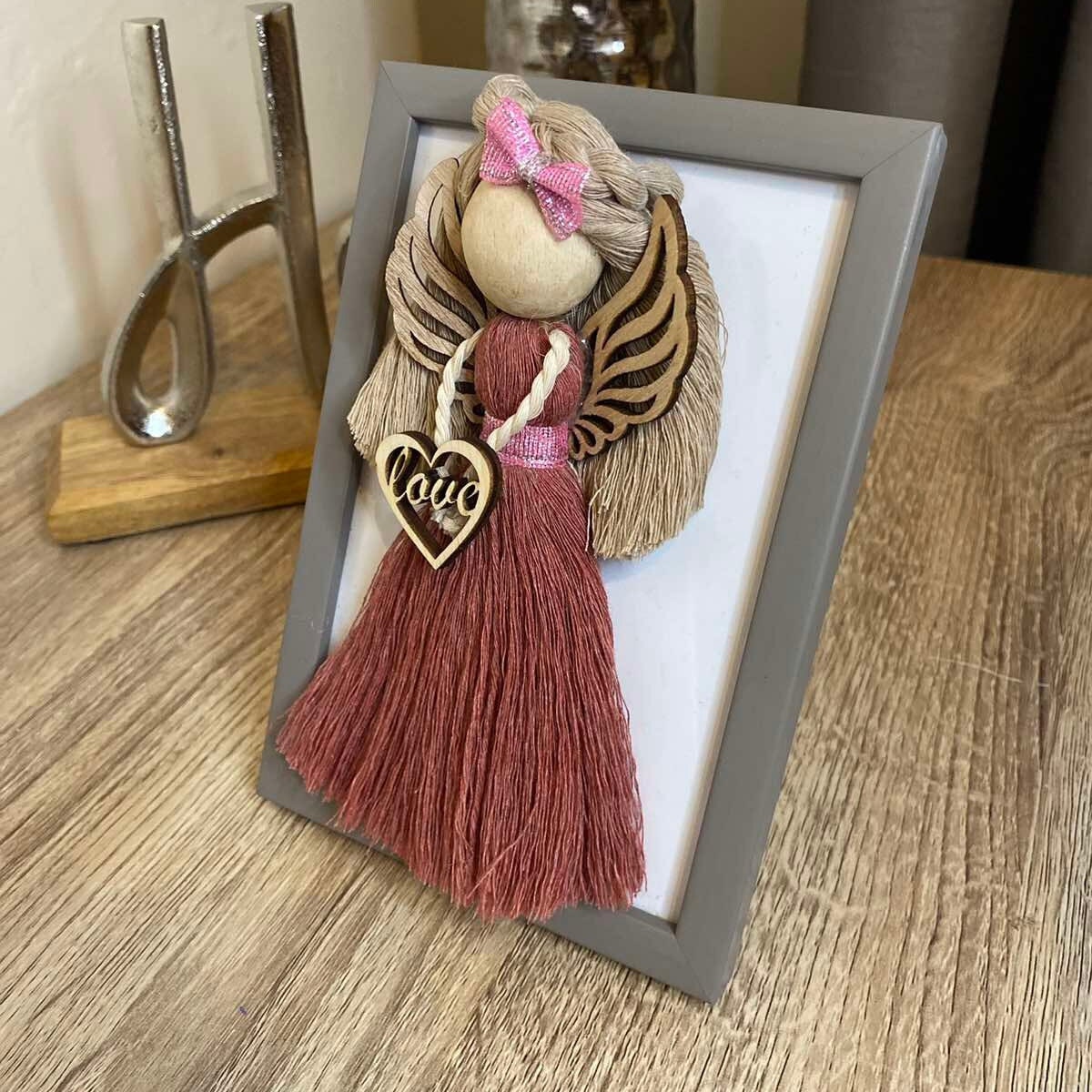 Guardian ANGEL PERSONALIZED DOLL Macrame Angel Beautiful - Etsy