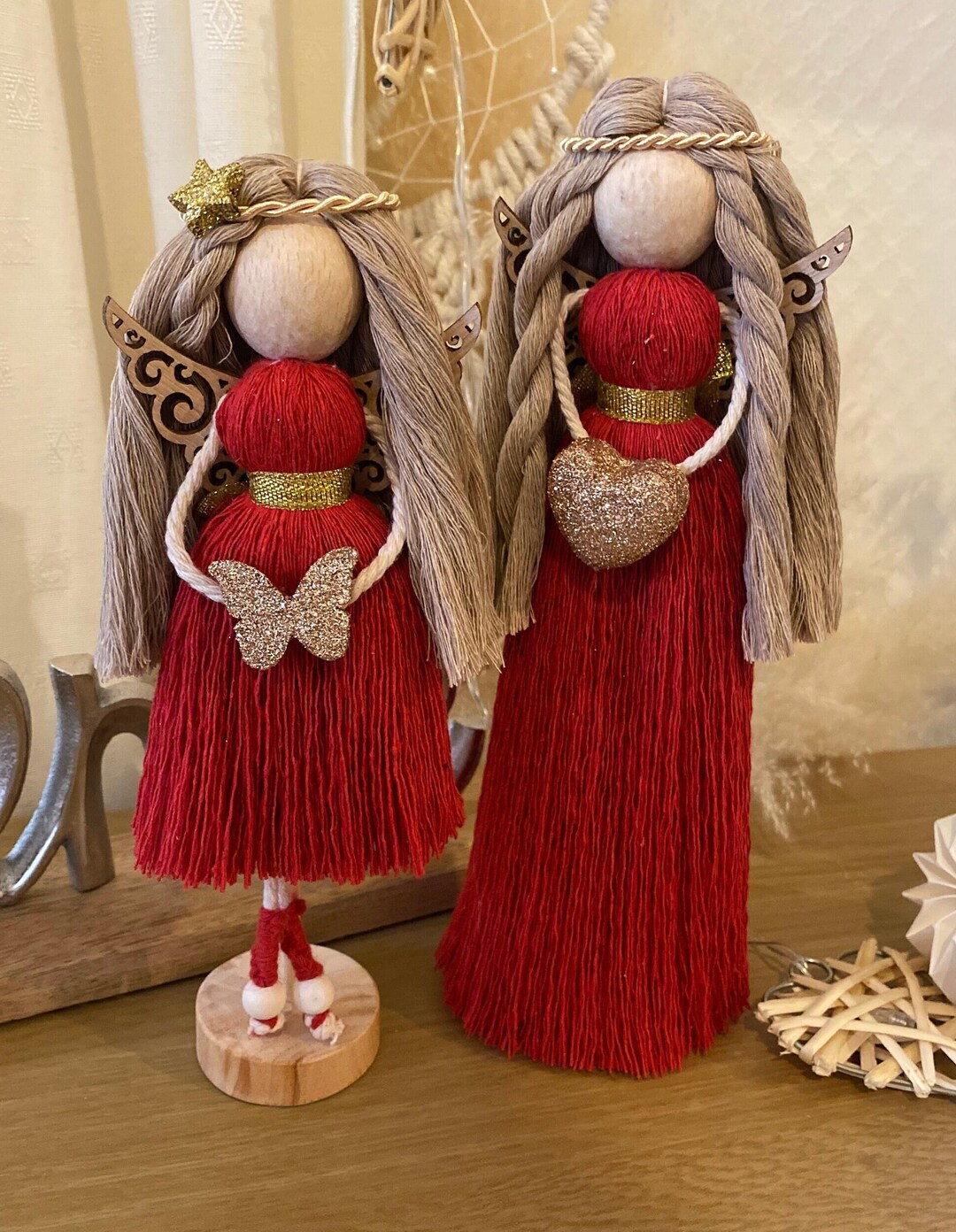 Personalized Angel Doll "mom & Me", Guardian Angel, Birthday Present ...