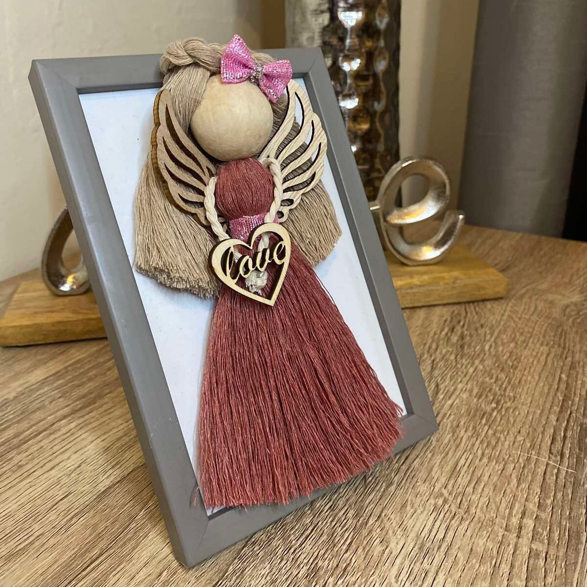 Guardian ANGEL PERSONALIZED DOLL Macrame Angel Beautiful - Etsy