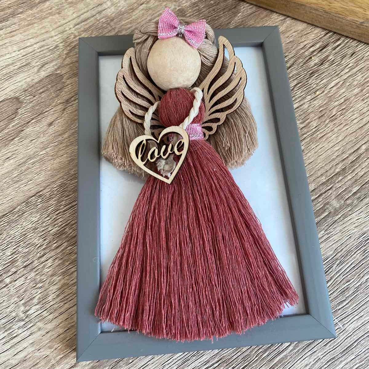 Guardian ANGEL PERSONALIZED DOLL Macrame Angel Beautiful - Etsy