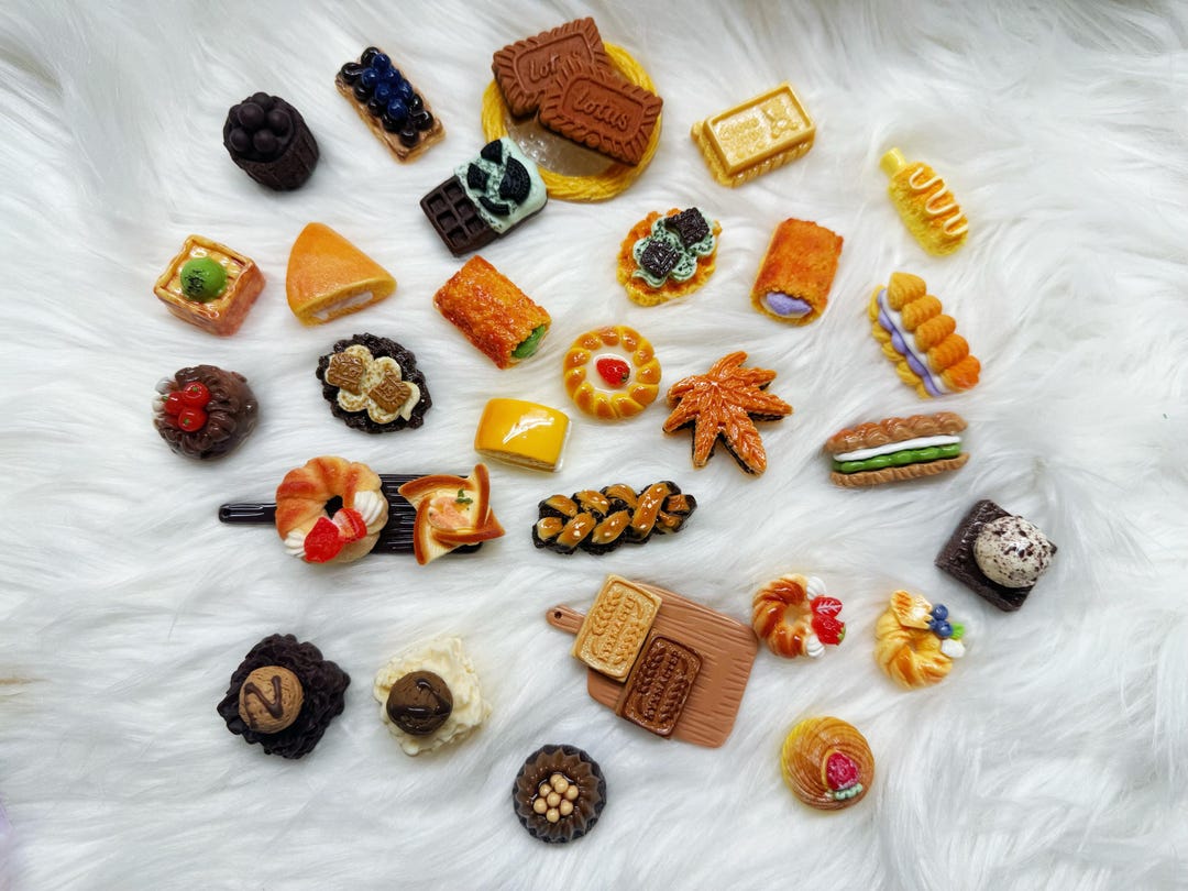 Bread Shoe Accessories,ice Cream Cake Charms, Cookies Charms, Crackers ...
