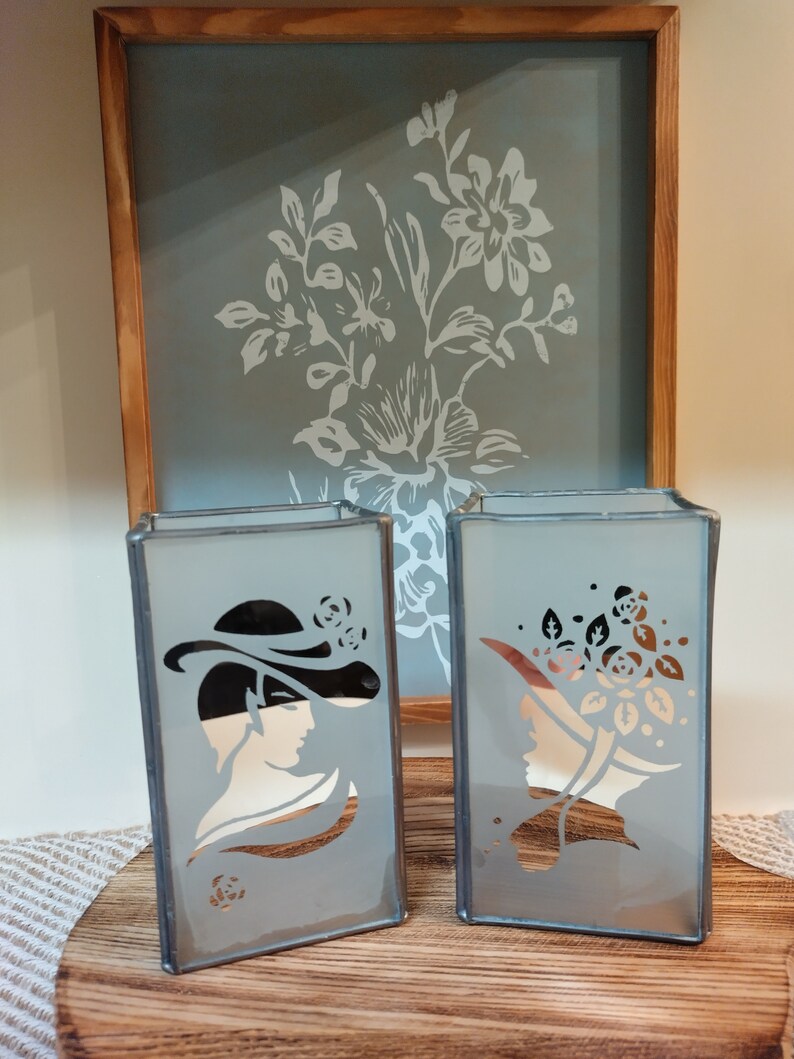 Set of Unique Vintage Victorian Candle Shadow Boxes - Etsy