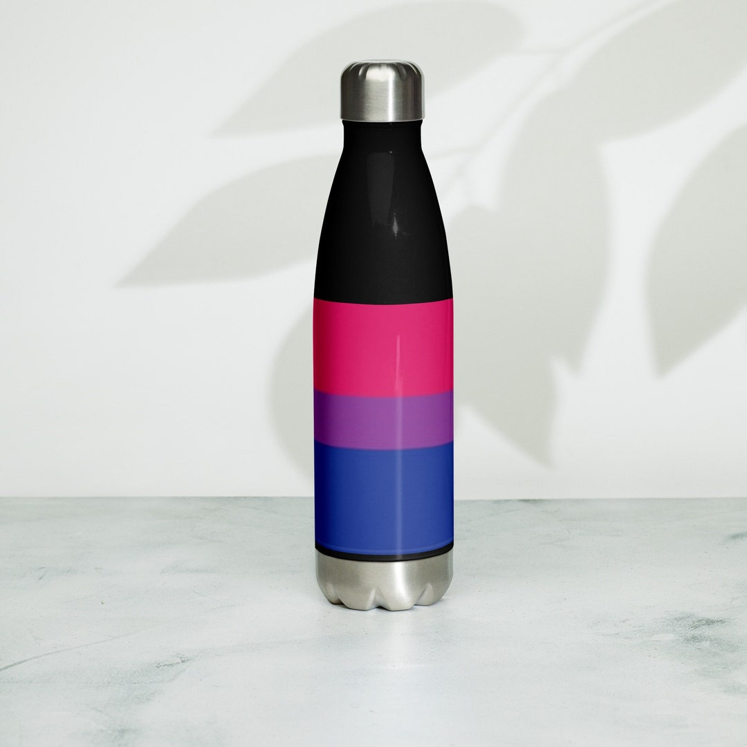 Bisexual Pride Stainless Steel Thermos | Eco-friendly Vacuum Flask ...