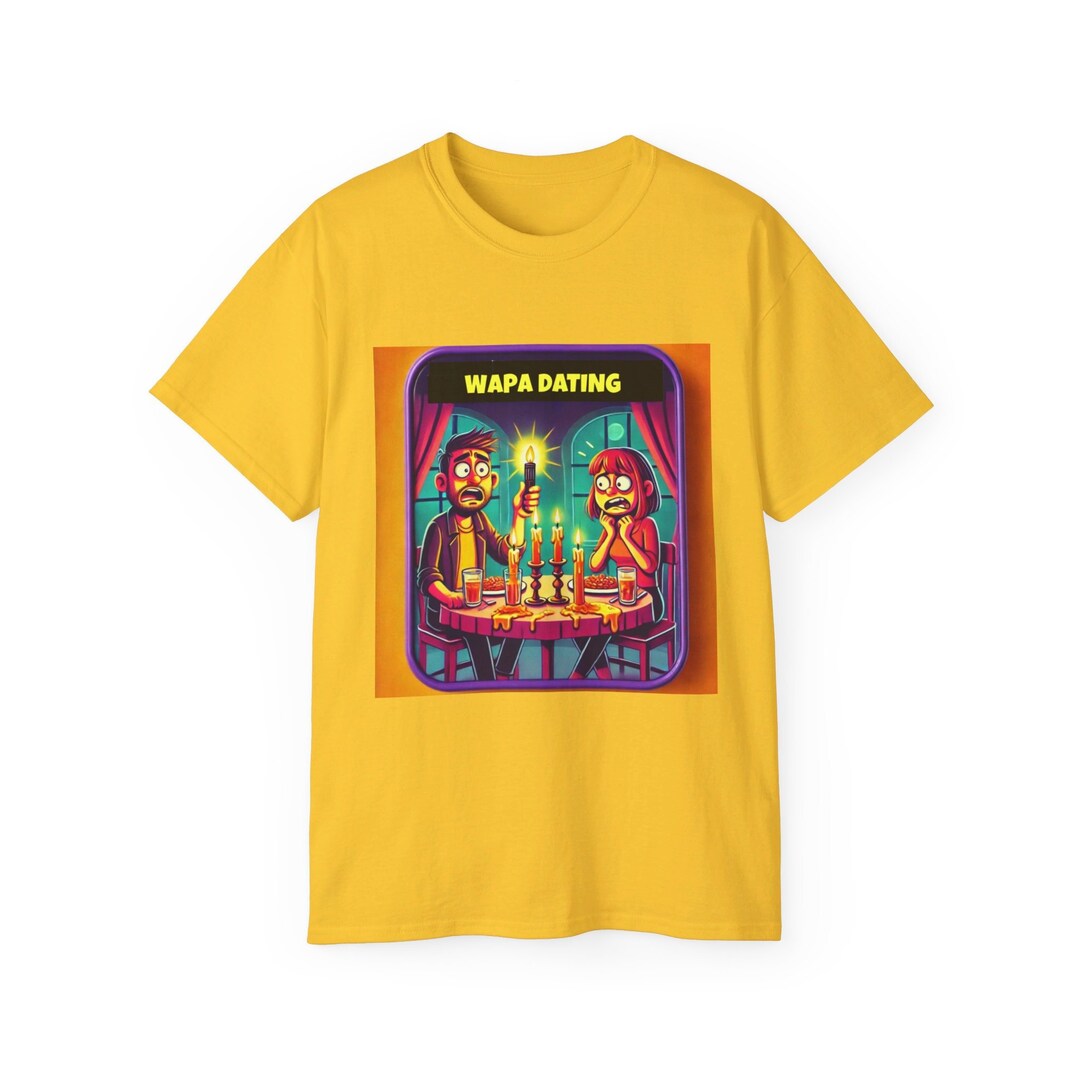 Custom Cotton T-shirt for WAPA Power Outage Frustration Personalized ...