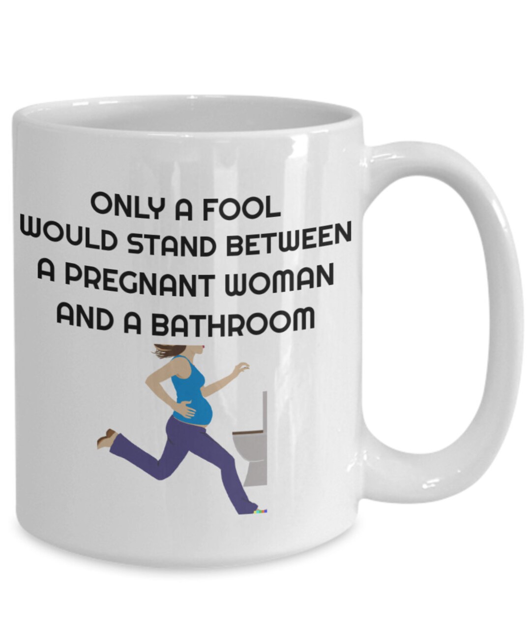 Customized Funny and Cute Pregnancy Mugs Unique and Adorable Design for ...