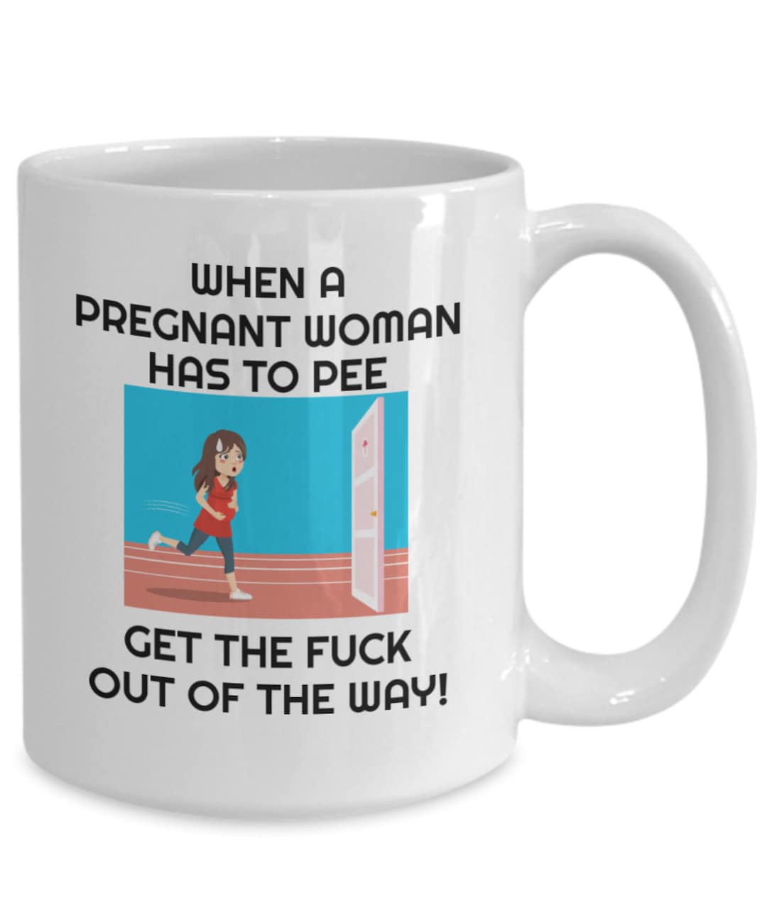 Personalized Ceramic Mug Coffee Cup for Her and Him Expectant Gift ...