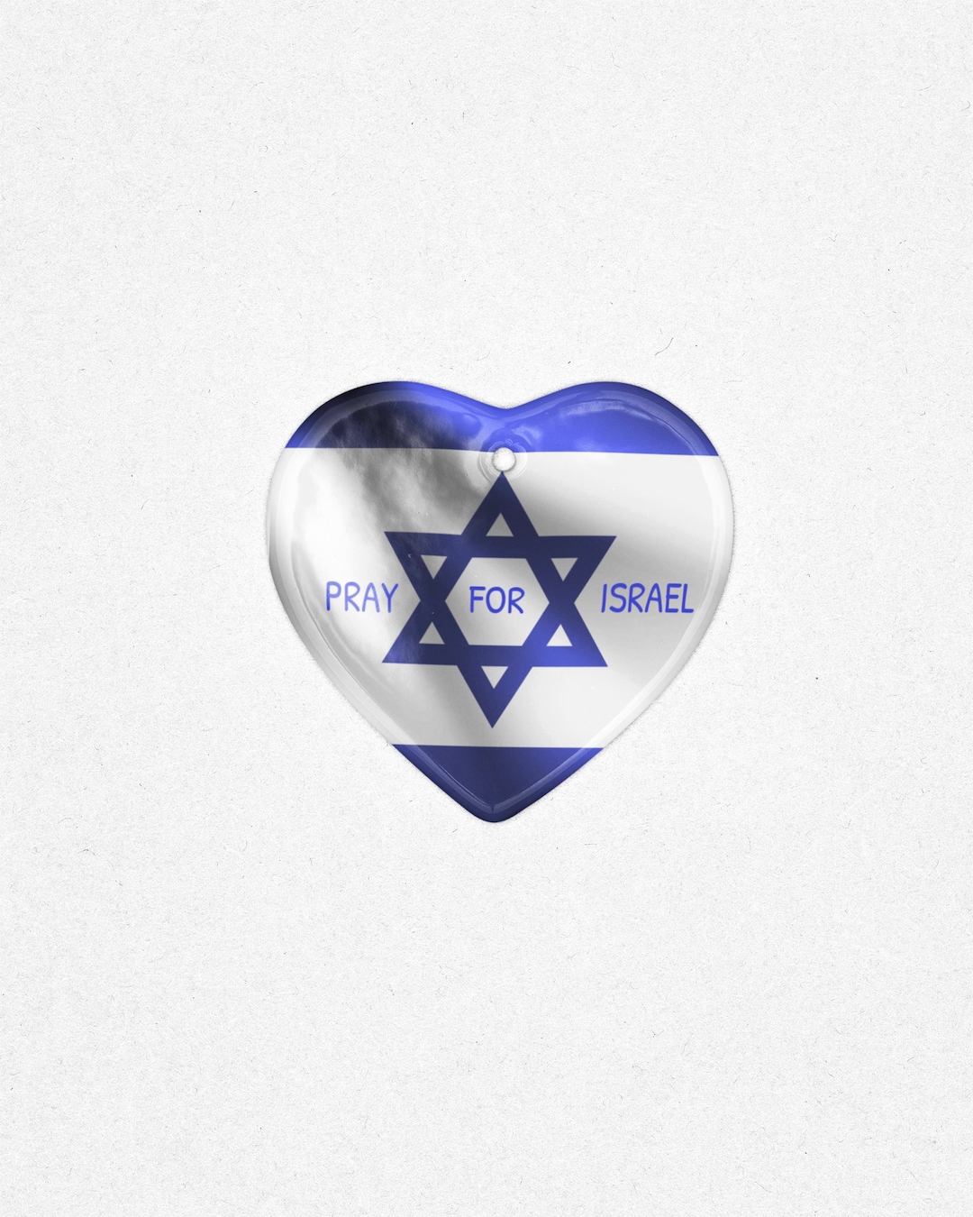 Pray for Israel Ornament, Ceramic Ornaments, Israel Gift Ideas, Israel ...