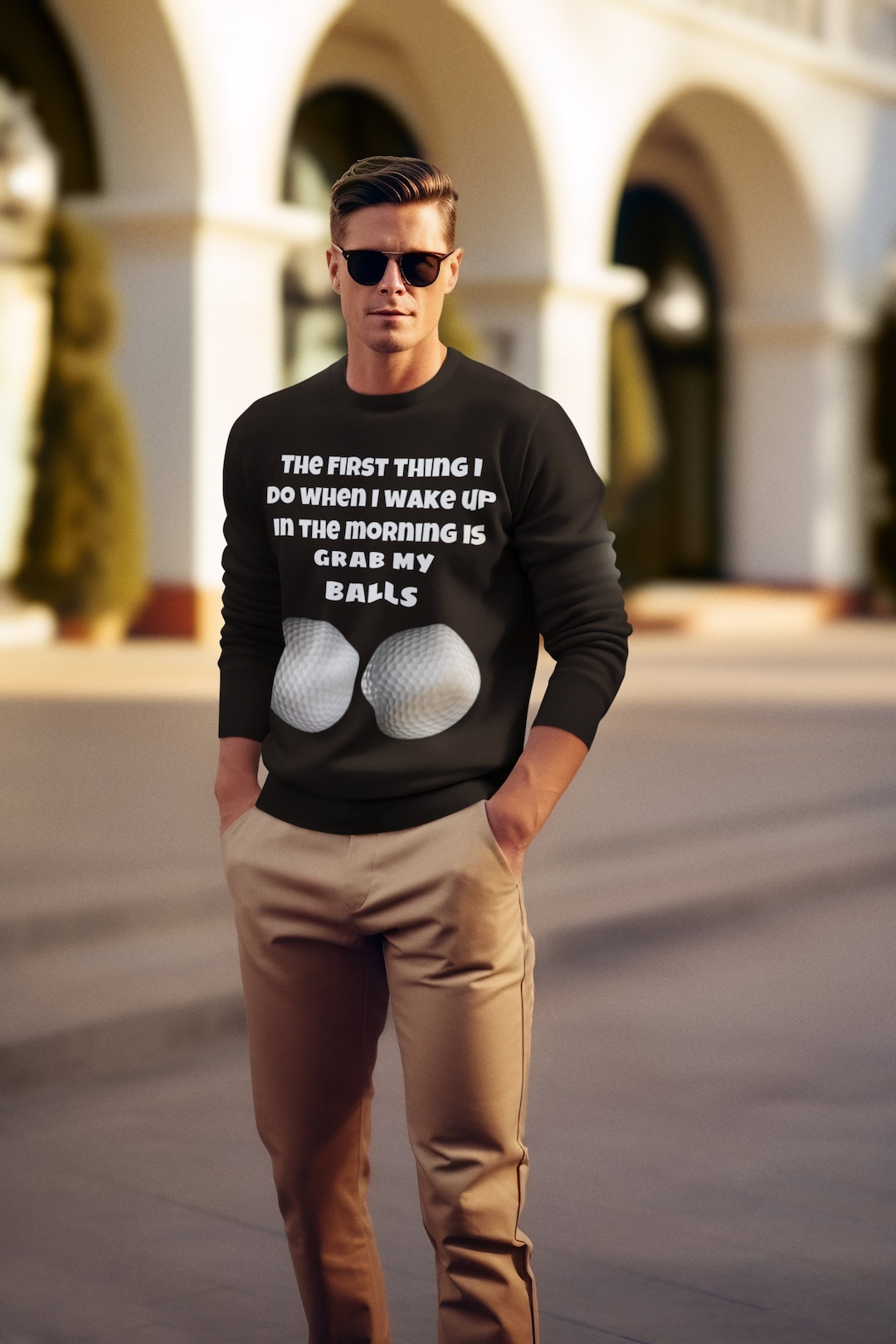 Funny Golf Shirts for Men Adult Humor, Inappropriate, Offensive Shirt ...