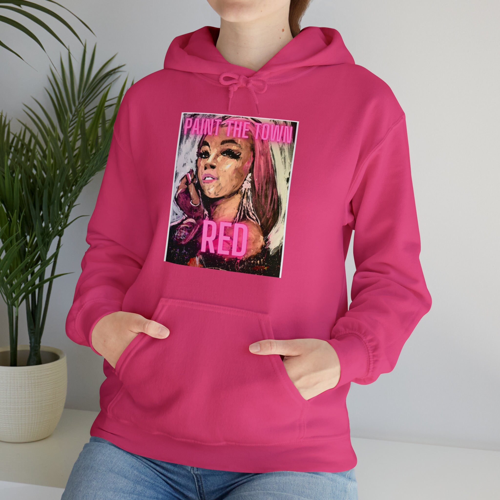 Doja Cat Paint the Town Red Unisex Heavy Blend™ Hooded - Etsy