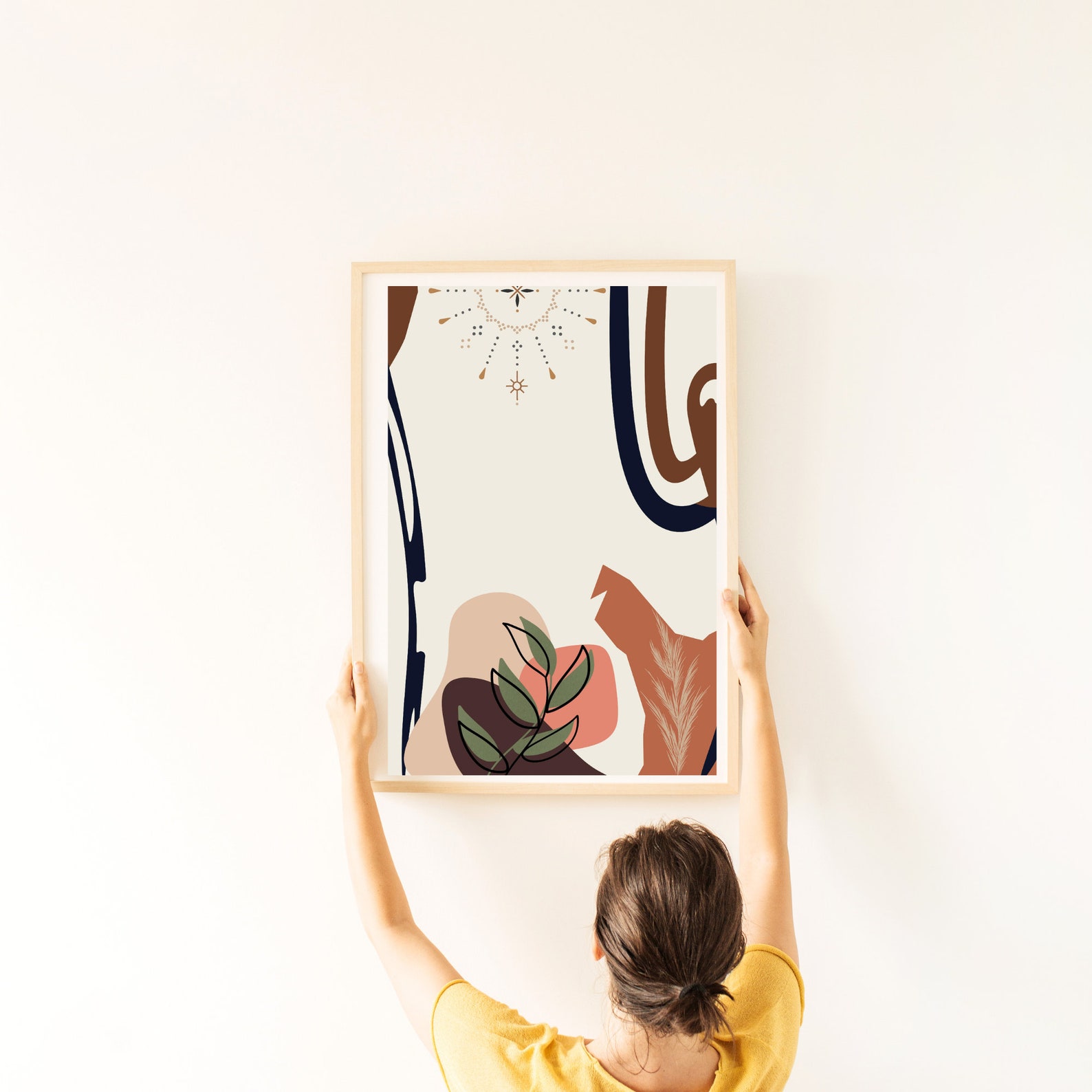 Boho Art ,abstract Prints, Farmhouse Wall Decor, Bedroom Prints, Boho ...