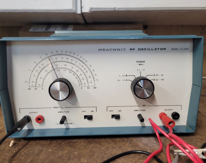 Heathkit RF Oscillator IG-5280 - Etsy