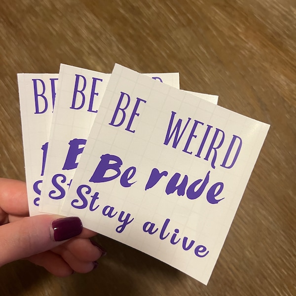 Stay Weird - Etsy