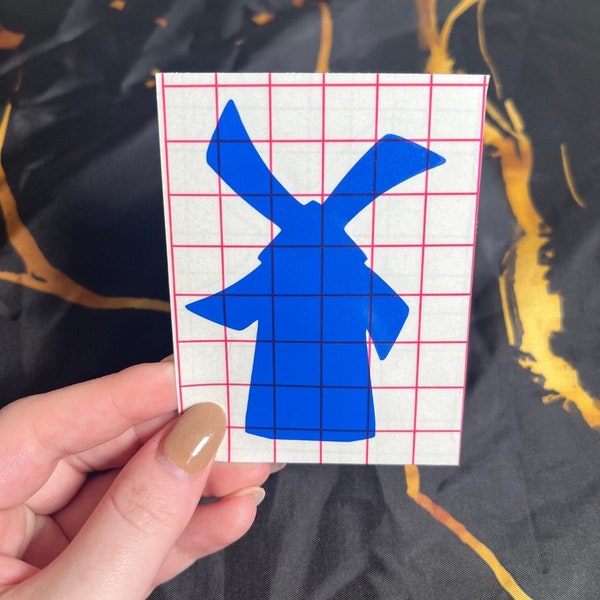Windmill Decal - Etsy