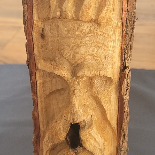 Wood Spirit Carving - Etsy